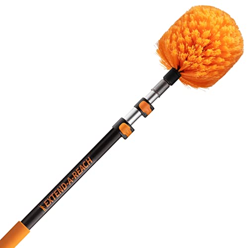 5-13 ft Cobweb Duster with Extension Pole // 20 Foot High Reach Spider ...