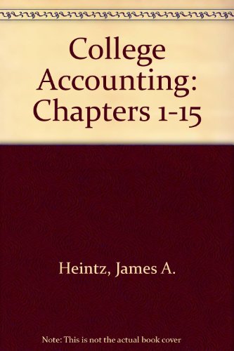 『College Accounting: Chapters 1-15』｜感想・レビュー - 読書メーター