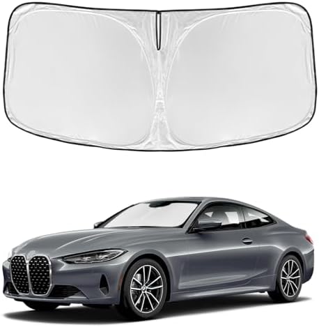 Amazon.com: Windshield Sun Shade for BMW 4 Series 2021-2025 2026 430i ...