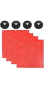 Amazon.com: NVAAV Heavy Duty Magnetic Safety Flags for Trucks (Pack of ...