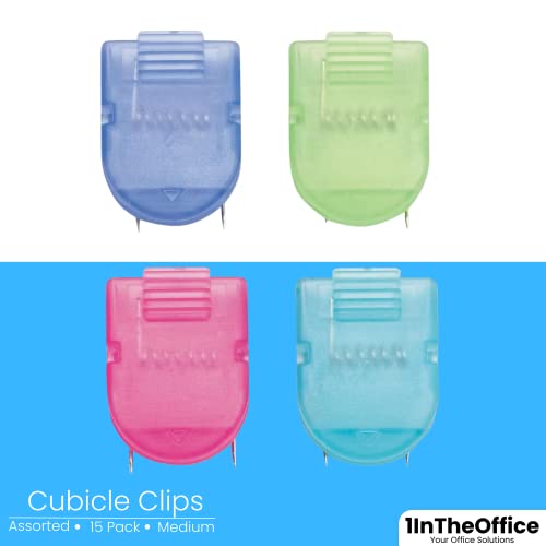 Snapklik.com : Cubicle Clips, Assorted Colors Cubicle Clips For Fabric ...