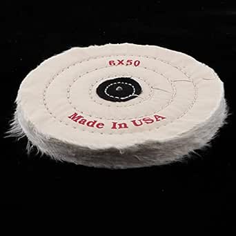 MYADDICTION 1Pcs Cotton Muslin Buffing Wheel Pad Polishing for Bench ...