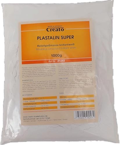 Creato Z1243 - Plastalin 1 kg, 4:1, TOP porzellanähnliche ...