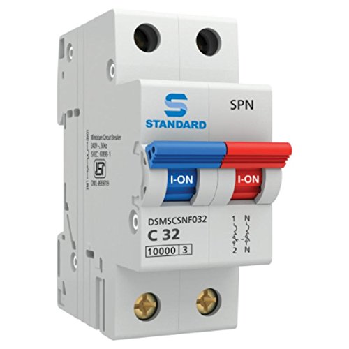 STANDARD MCB SPN C CURVE 10A : Amazon.in: Home Improvement