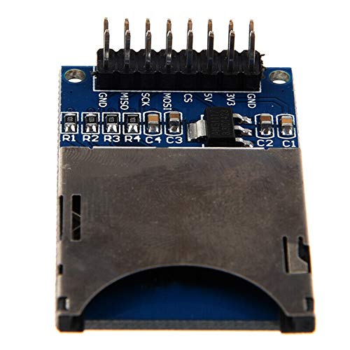 WHIZZO 1PCS SD Card Socket Module Slot Reader for Arduino ARM MCU R5T7 ...
