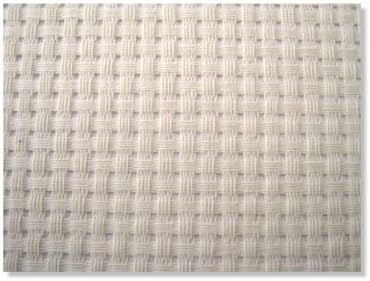 Binca Cross Stitch Fabric - 25x25cm Cream x 5 Packs : Amazon.co.uk ...