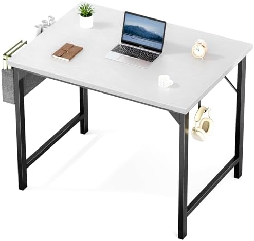 Amazon.com: Sweetcrispy Small Computer Office Desk 32 Inch Kids Student ...
