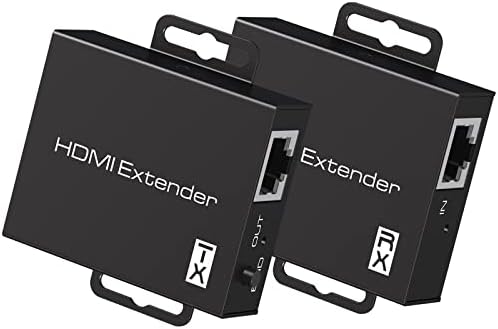 Amazon.com: gofanco HDMI Extender Over CAT5e/6 Full HD 1080p with Deep ...