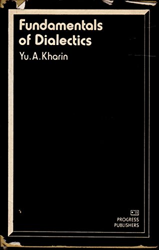 Fundamentals of Dialectics: UI.A. Kharin: 9780714716695: Amazon.com: Books