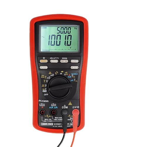 500,000 COUNTS AUTO RANGING TRUE RMS DIGITAL MULTIMETER WITH VFD ...