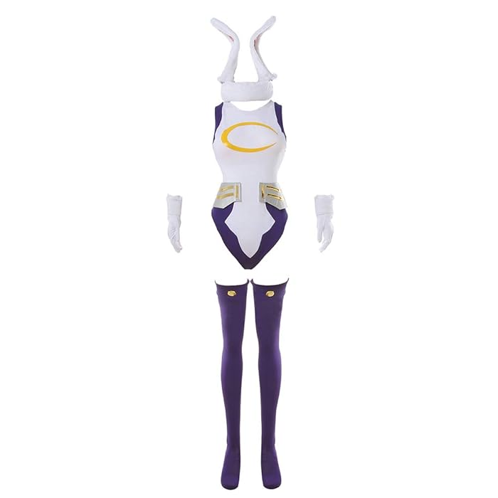 Buy NUOQI Miruko Cosplay My Hero Academia MHA Rabbit Hero Mirko Cosplay ...