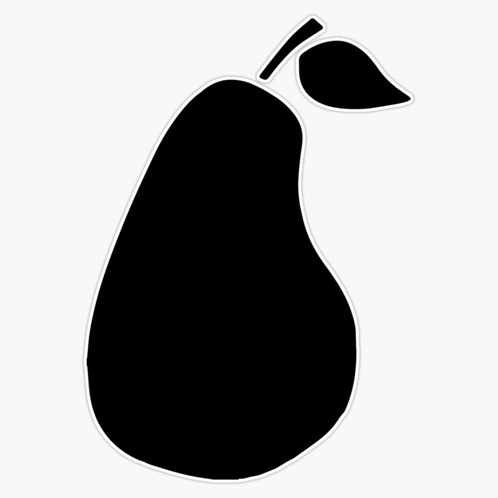 Amazon.com: Generic Vega Pear Phone Sticker Decal Vinyl Bumper Sticker ...