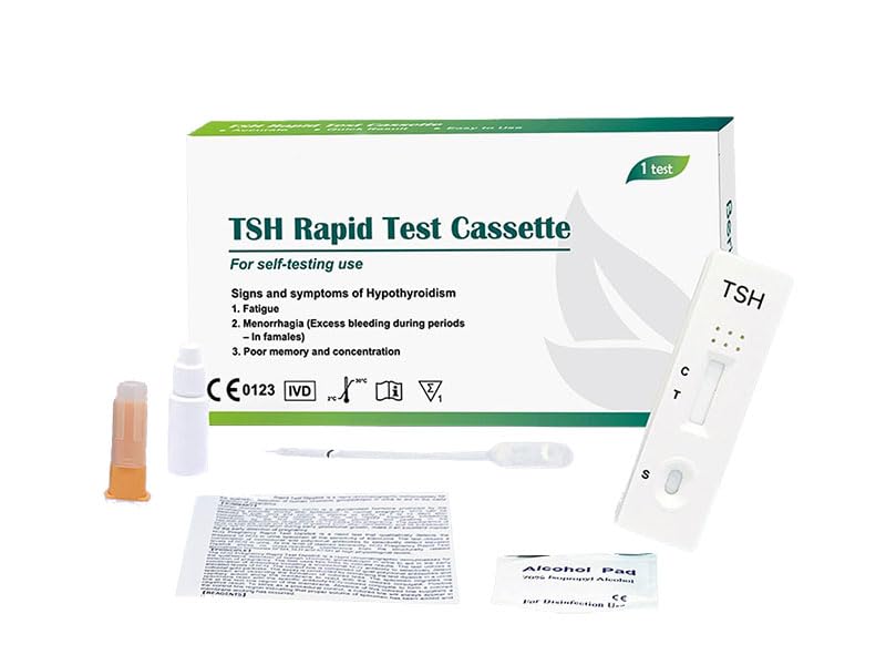 Amazon.com: 5 x TSH at-Home Rapid Test Kits for Underactive Thyroid ...
