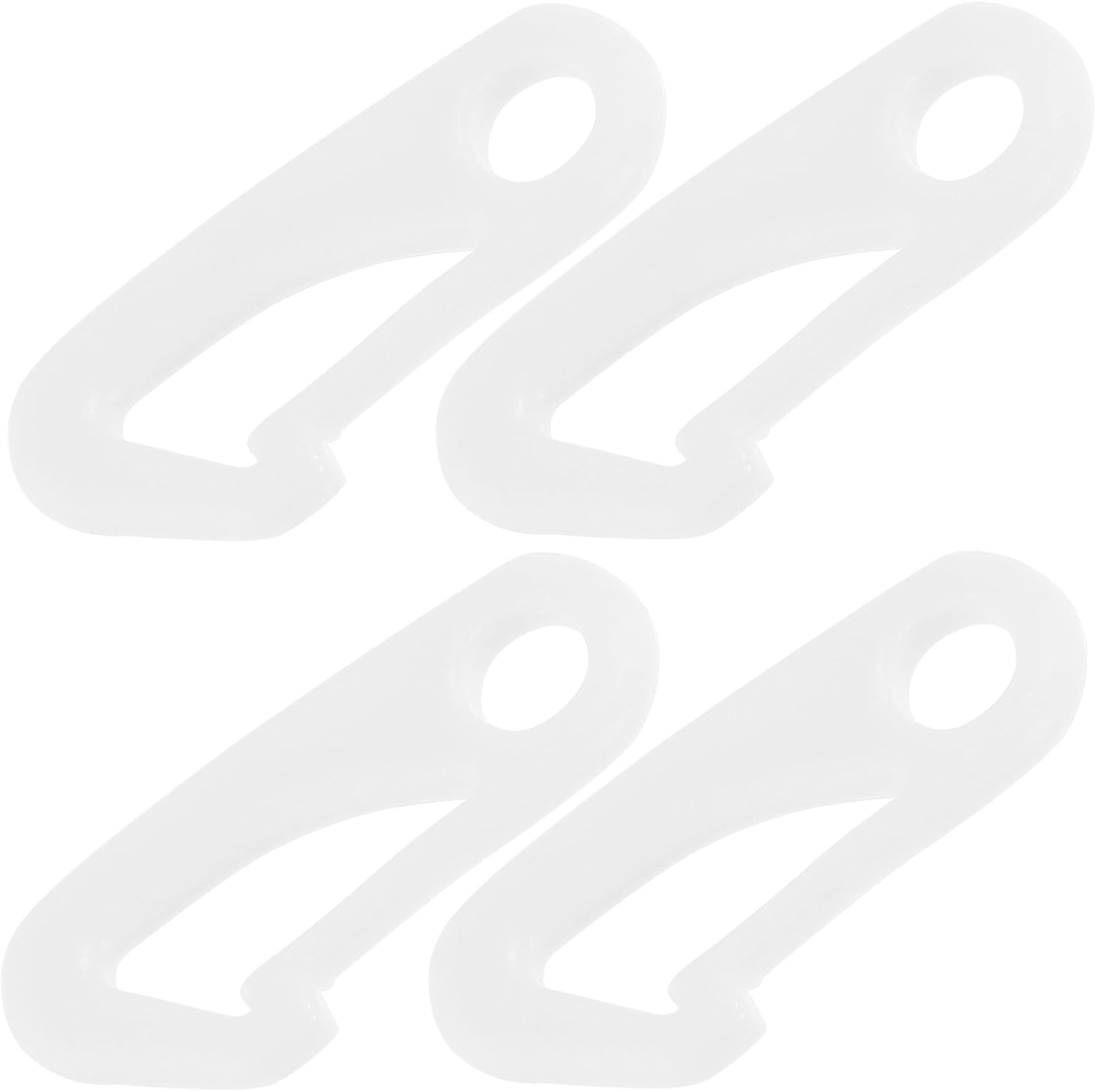 Amazon.com : LIOOBO 4pcs Outdoor Flagpole Buckles Reusable Plastic ...