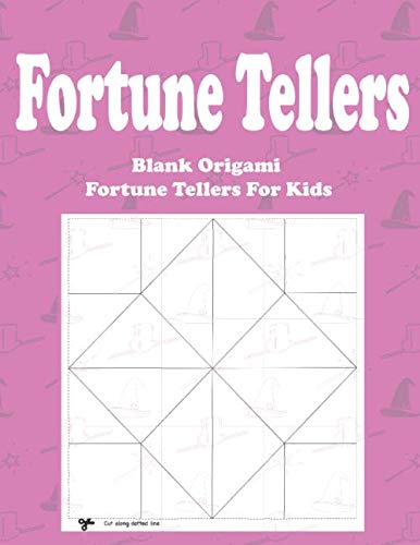 Fortune Tellers: Blank Origami Fortune Tellers For Kids: Books, OFT ...