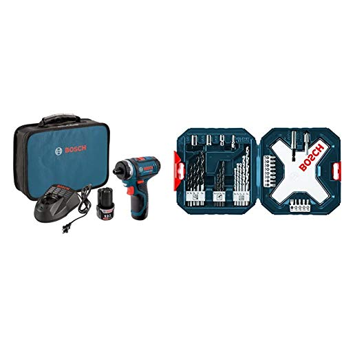 Bosch PS21-2A 12V Max 2-Speed Pocket Driver Kit with 2 Batteries ...