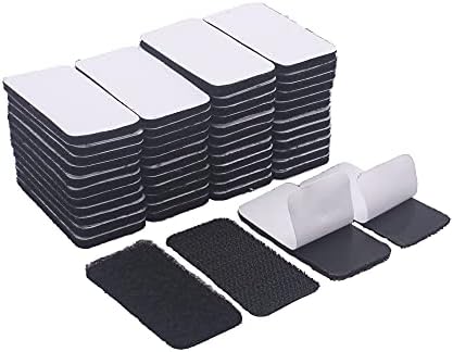 Amazon.com: HUAYY Rectangular Hook & Loop Sheets Self Adhesive(Black 48 ...