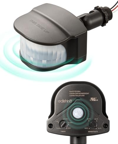 Amazon.com: Heath/Zenith HZ-5316-BZ Deluxe Replacement Motion Sensor ...