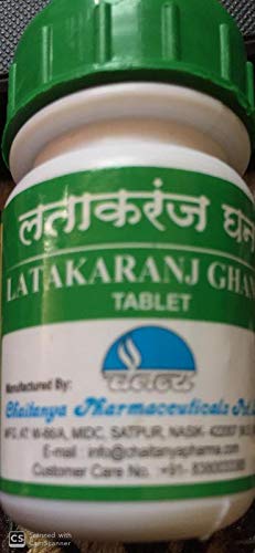 Buy LATAKARANJ GHANA (60 TABLETS X 5) Online at Low Prices in India ...
