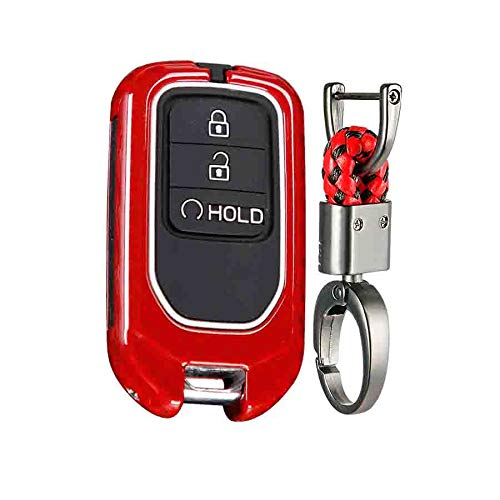Keycare® Metal Key Cover Compatible for Amaze, CR-V Smart Key with ...