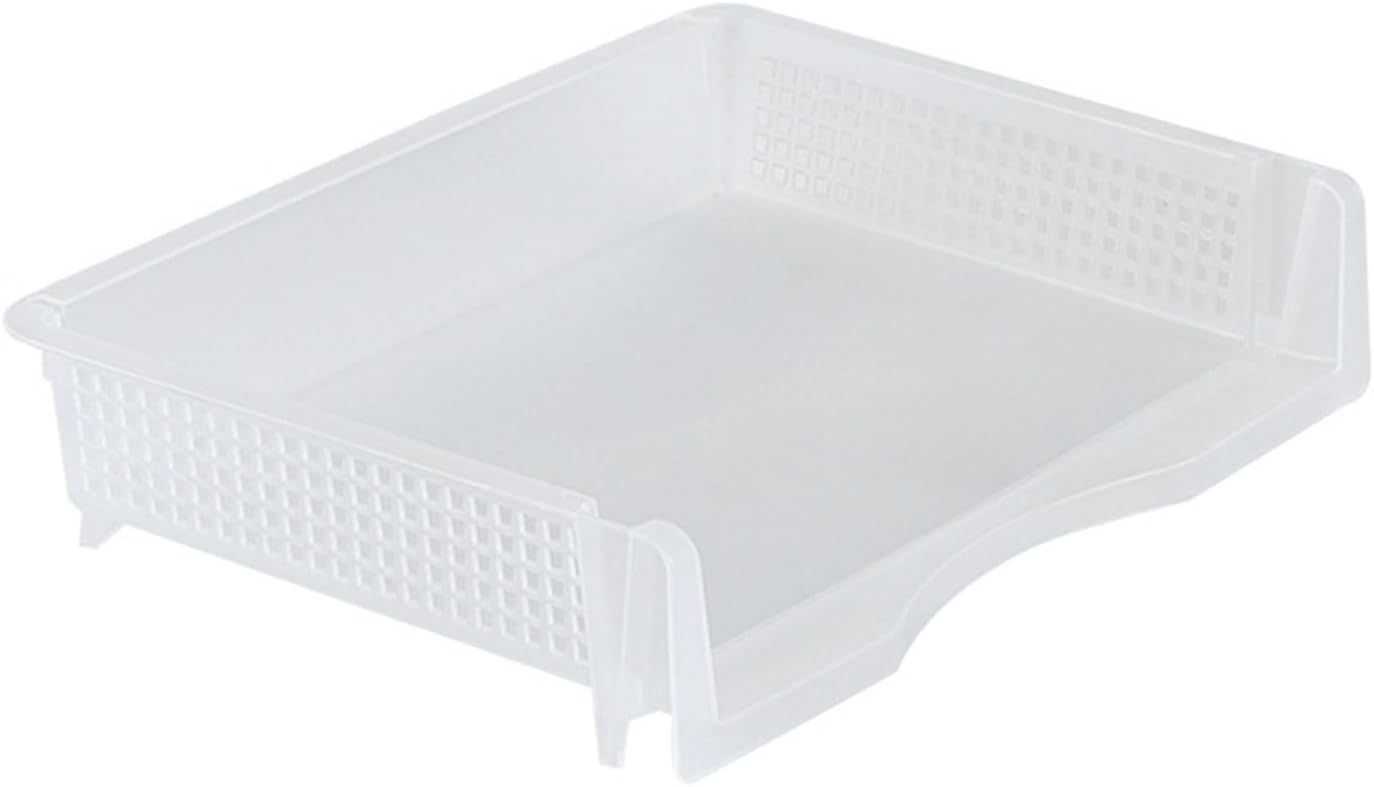 Amazon.com: Stackable Letter Tray Vertical Horizontal Paper Letter ...