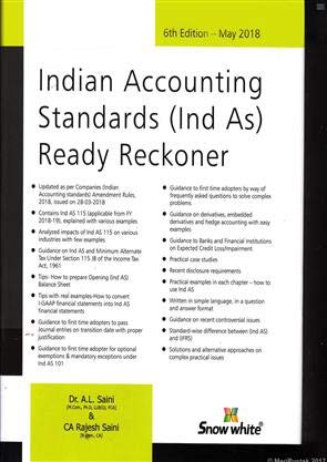 Amazon.in: Buy Indian Accounting Standards (Ind AS) Ready Reckoner Book Online at Low Prices in ...