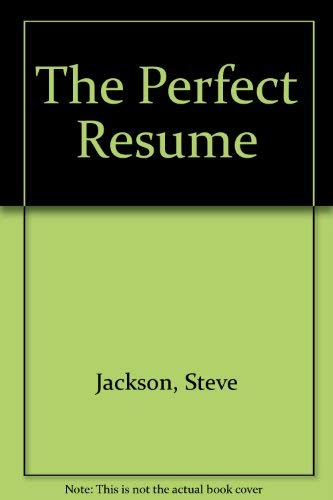 Buy The Perfect Resume Book Online at Low Prices in India | The Perfect ...