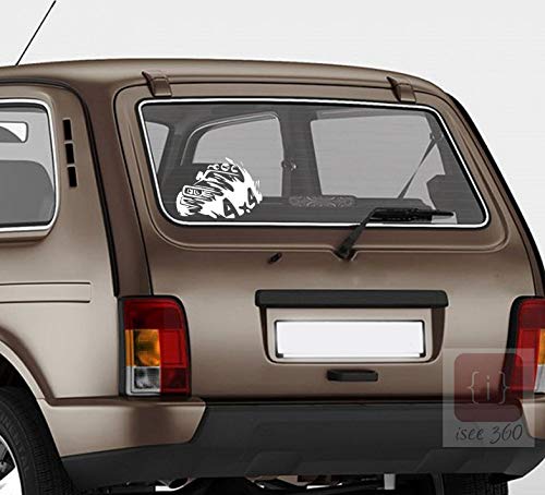 ISEE 360® Stickers for Car Exterior for Gypsy mahindra Thar 4 x 4 Off ...