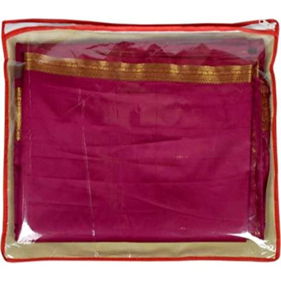 AMRIT Single Saree/Suit Packing Saree Cover/Saree Bag Organizer for ...