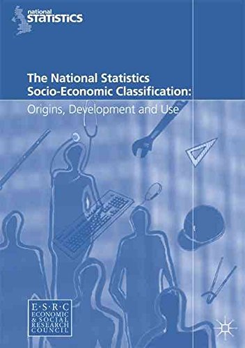 The National Statistics Socio-Economic Classification: User Manual: NA ...
