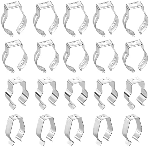 10 x 19mm Tool Spring Terry Clips, Heavy Duty Tool Clips Wall Mounted ...