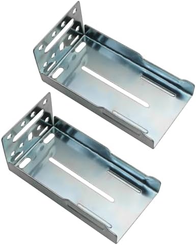FDXGYH 2 Pcs Rear Mounting Brackets for Drawer Slides Width 1.77 inch ...