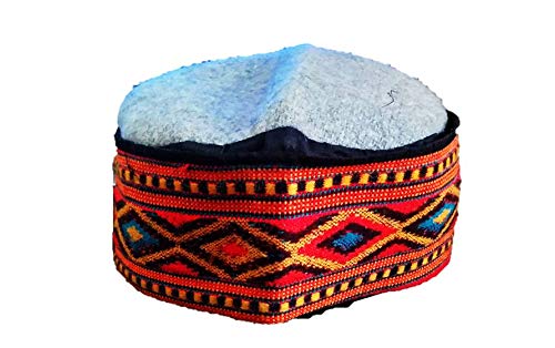 CHAMBA HERITAGE Unisex Himachali Kullu Kinnauri Patti Woolen Cap/Topi ...