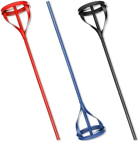 Therwen 3 Pieces Paint Stirrer for Drill for 1 to 5 Gallon Buckets Fits ...