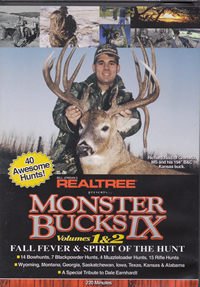 Amazon.com: Realtree® Monster Bucks Ix Vol 1 & 2 Deer Hunting DVD ...