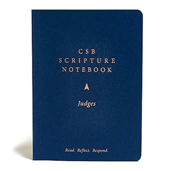 CSB Scripture Notebook, Judges, Black Letter, Single-Column, Notetaking ...