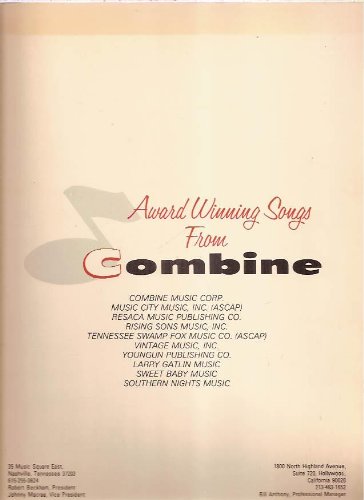Award Winning Songs From Combine [Songbook]: Robert Beckham: Amazon.com ...