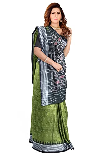 Buy FLOWRINA Odisha Sambalpuri Handloom Ikat Women's Cotton Saree ...