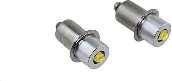 TAODAN 2PCS Torch Bulb Replacement Kit 3W 3-12V LED High Power ...