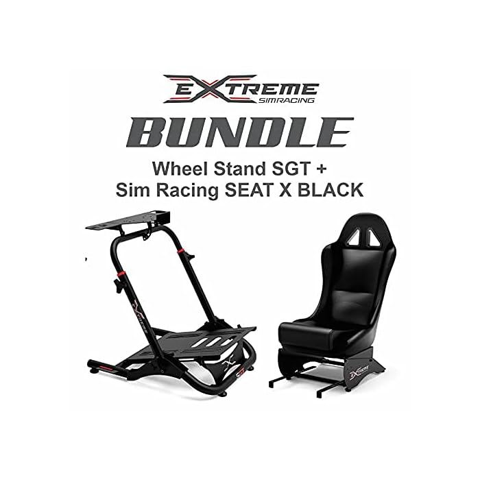 Buy Extreme Sim Racing Bundle Wheel Stand Cockpit SGT Racing Simulator ...