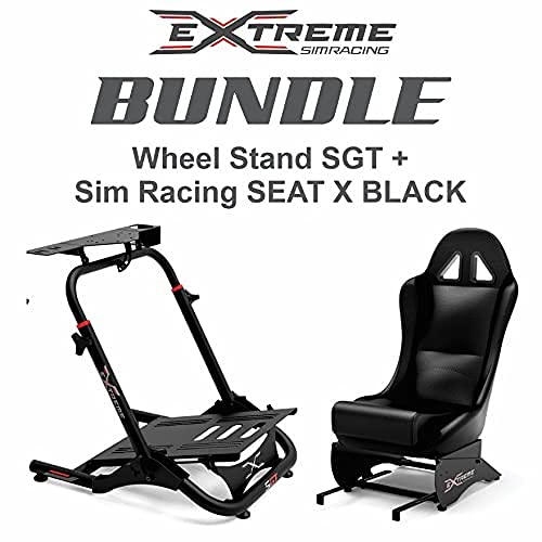 Extreme Sim Racing Bundle Wheel Stand Cockpit Sgt Racing Simulator ...
