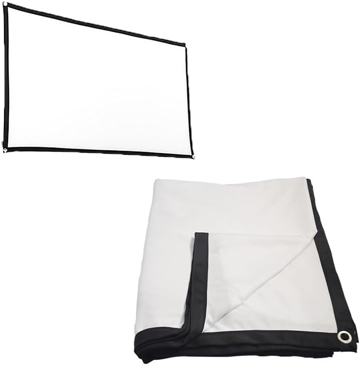 zalati Projector Screen Portable Indoor/Outdoor Movie Theater screen 16 ...