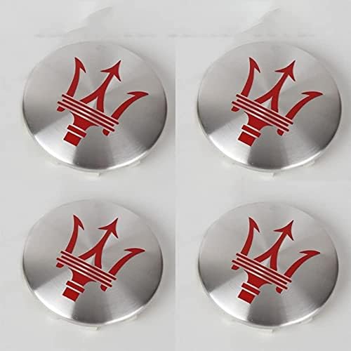 4pcs Hub Centre Caps, for Maserati Granturismo Levante Ghibli Gran GC ...