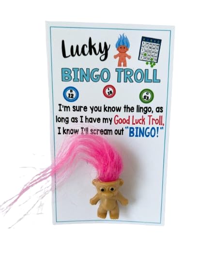 Amazon.com: LUCKY BINGO TROLL Gift bag : Toys & Games