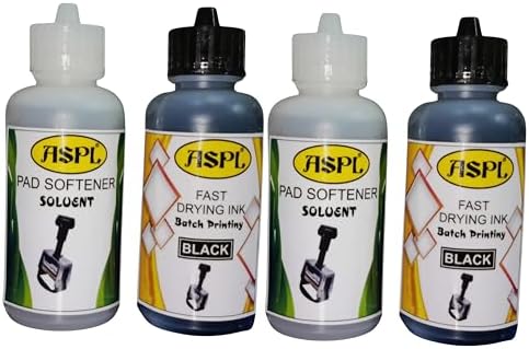 ASPL BATCH PRINTING Machine Fast Drying Ink Permanent (M30) (BLACK INK ...