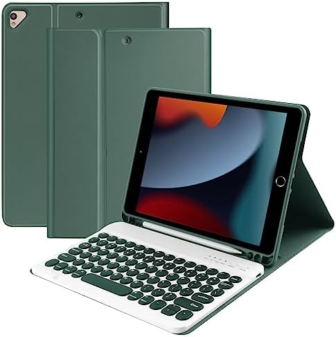 Amazon.com: iPad 10.2 Keyboard Case for iPad 9/iPad 8/iPad7 (2021/2020 ...
