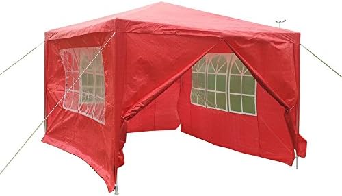 Pandamoto Waterproof Outdoor PE Garden Gazebo Marquee Canopy Party Tent ...