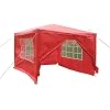 Pandamoto Waterproof Outdoor PE Garden Gazebo Marquee Canopy Party Tent ...
