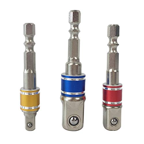 Impact Grade Power Hand Tools Driver Sockets Adapter Extension Set 3pcs ...