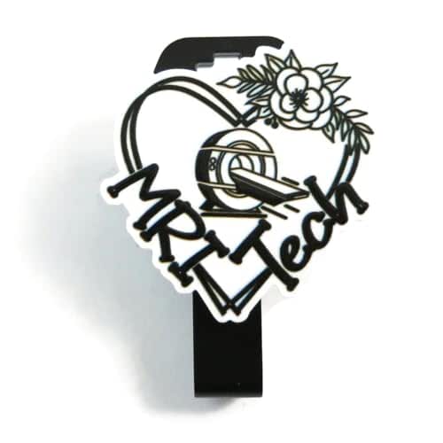 Amazon.com: MRI Tech Badge Reel – MRI Safe ID Badge Holder, Retractable ...